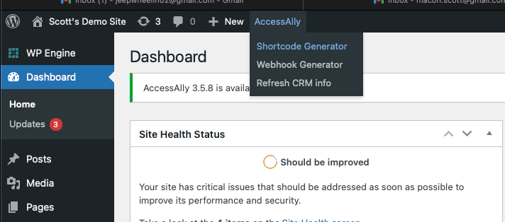 AccessAlly Shortcodes Guide | AccessAlly™ Knowledge Base