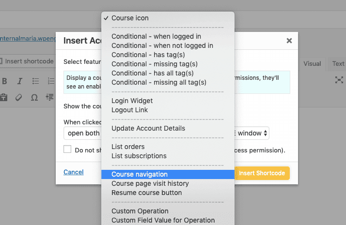 How To Add Navigation Buttons To Your Course Pages - AccessAlly ...