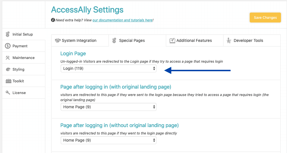 How to Set Up a Login Page For Your AccessAlly Site - AccessAlly ...