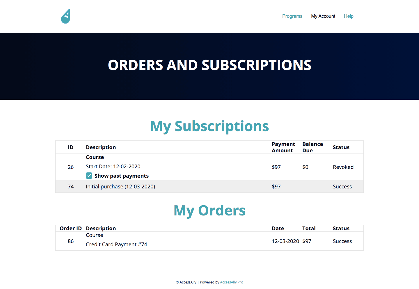 How To Revoke a Subscription Immediately on AccessAlly