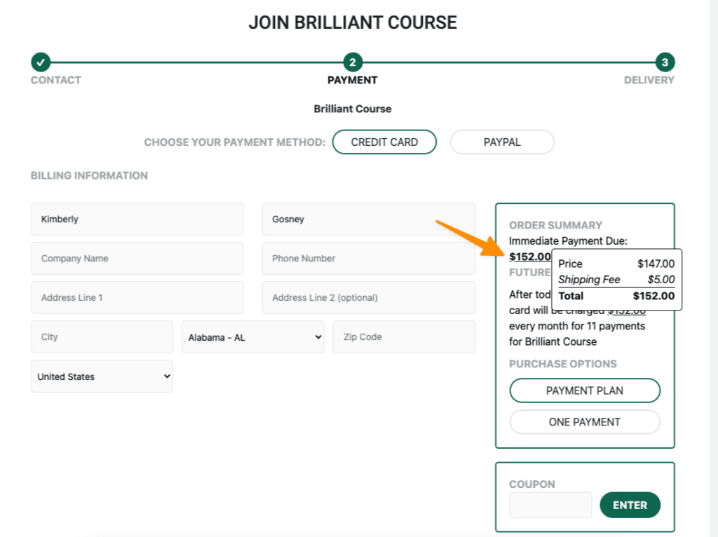 How to Add Shipping Costs on AccessAlly Order Forms